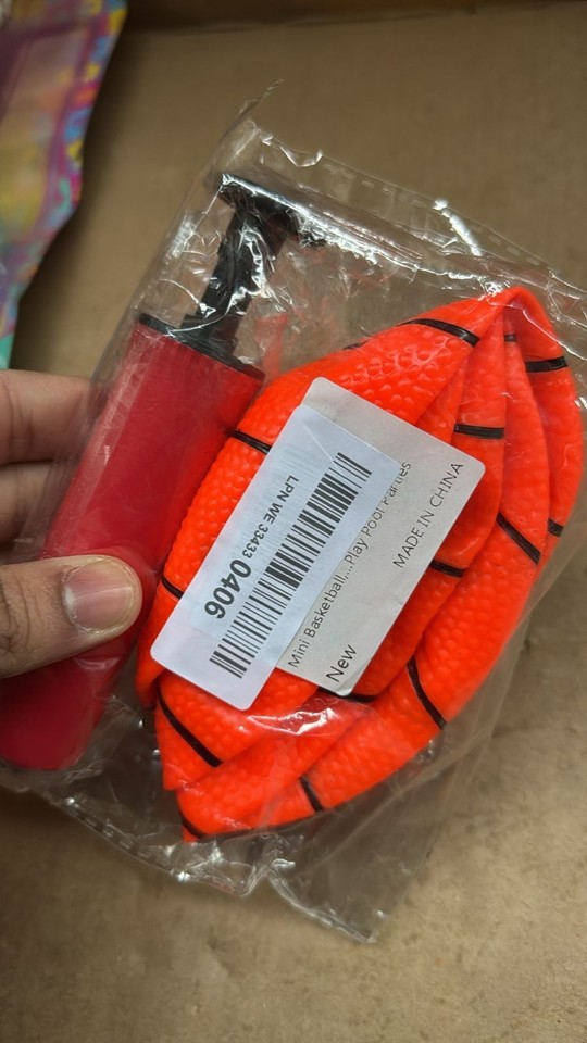 Inflatable Mini Basketballs Includes Pump Magic Shot Pro Mini | eBay UK