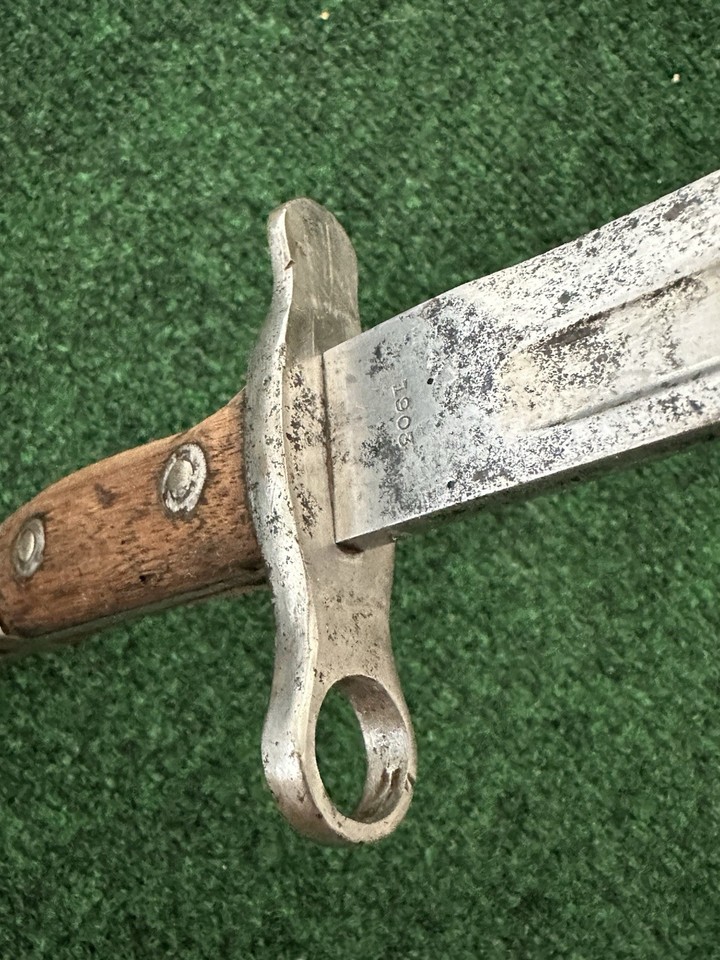 1903 US M1898 .30-40 Krag Rifle M1892 Bayonet No Scabbard | eBay