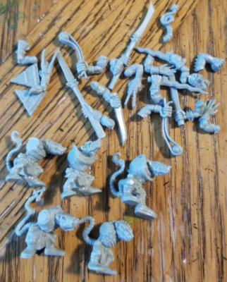 Warhammer Skaven Mordheim Warp Hunters Night Runners x5 - New/Plastic ...