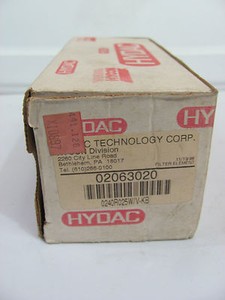 NEW Hydac Hycon 02063020 Cartridge Hydraulic Oil Filter Element | eBay