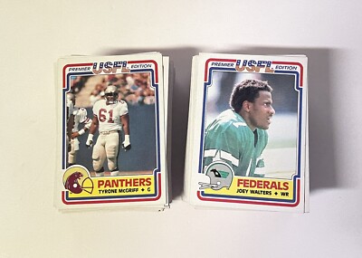 1984 Topps USFL Singles You Pick | eBay