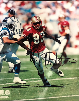 J.J. Stokes Autographed 8x10 Football Photo | eBay