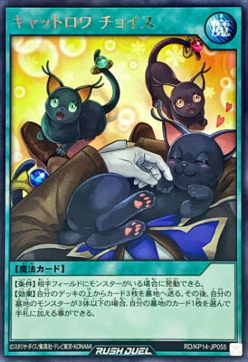RD-KP14-JP055 - Yugioh - Japanese - Cat-trois Choice - Rare | eBay