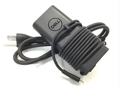 Genuine Dell 65W USB-C Chromebook 3100 AC Adapter 2WDR5 DA65NM190 Power ...