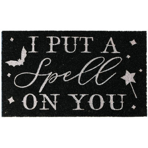 Way to Celebrate Halloween Entryway 18" X 30" Coir Doormat I Put a ...