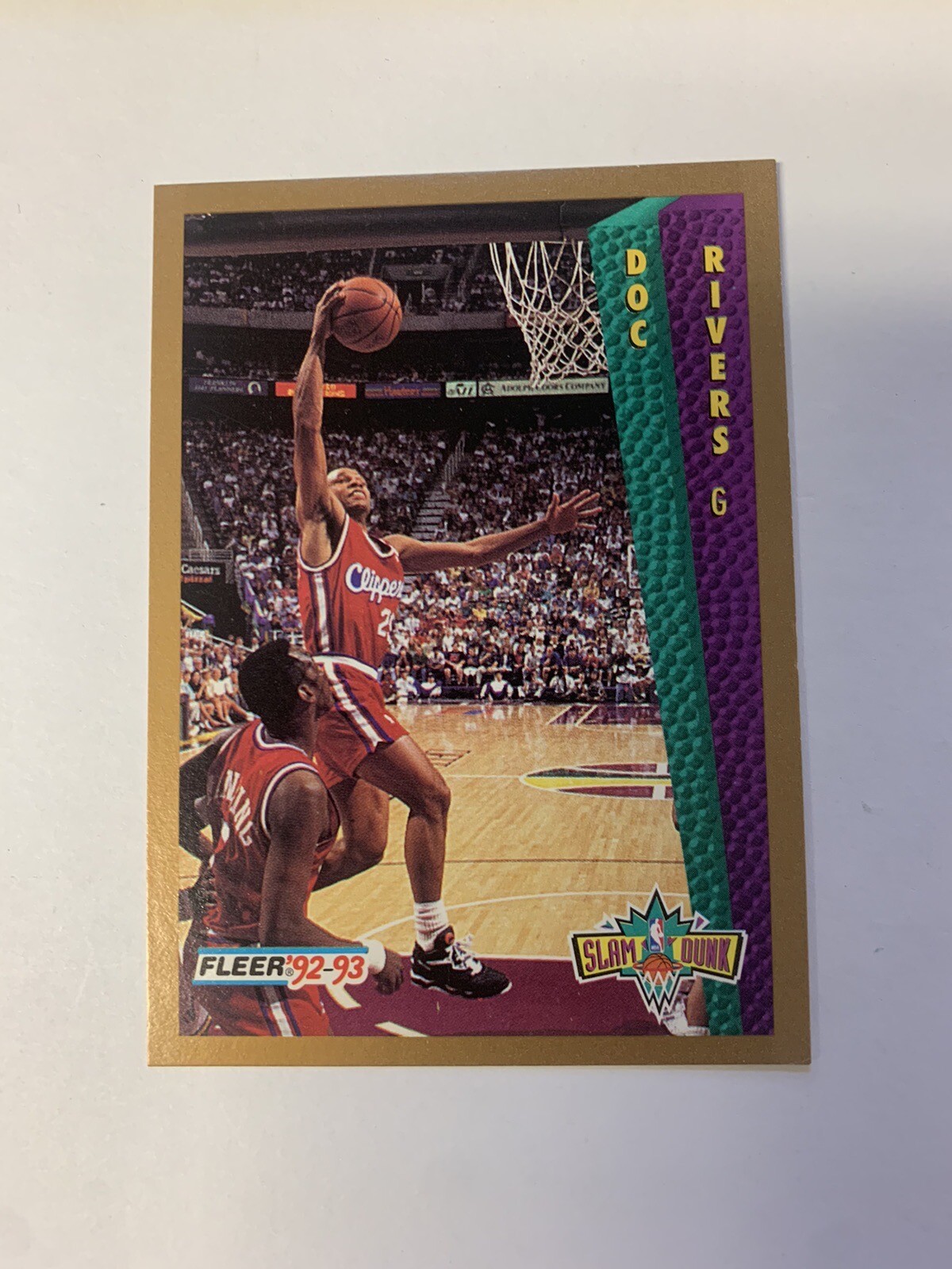 1992-92 Doc Rivers Slam Dunk Los Angeles Clippers | eBay