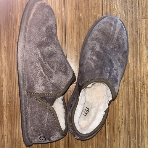 Ugg Men's Scuff Romeo II Suede Sheepskin Slip-On Slippers 5650 Expresso ...