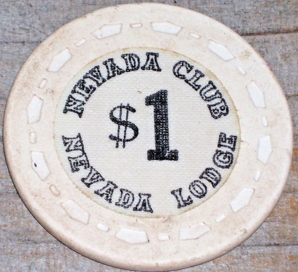 $1 2ND EDT GAMING CHIP FROM THE NEVADA LODGE, LAKE TAHOE, NEVADA | eBay