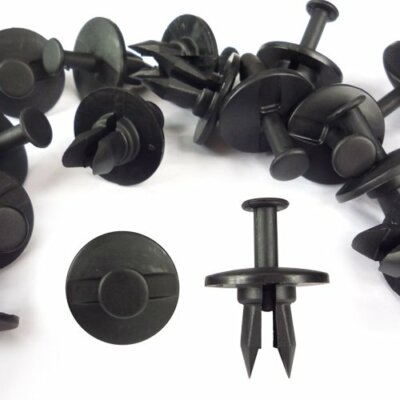 50 Fascia Retainer Push Type Clip Bumper Pad Blind Rivet A12757 5973400 ...