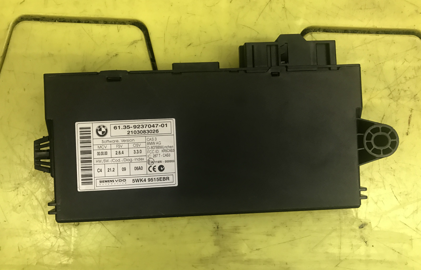 BMW 1 SERIES E81 E87 E90 E91 CAS MODULE 9237047 9 237 047 | eBay UK