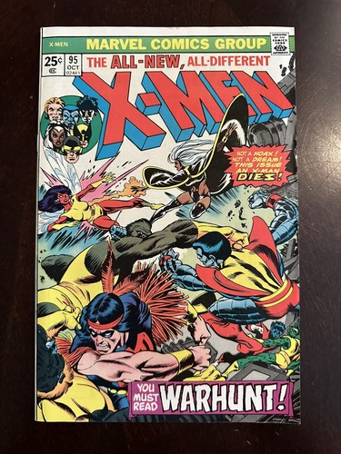 The X-Men #95 (Marvel Comics October 1975) Fine possibly VF | eBay