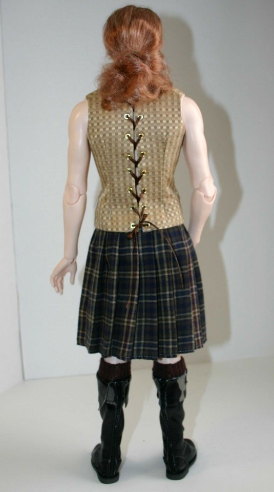 Outlander Wedding Jamie Doll Clothes Sewing Pattern 49.5cm Iplehouse ...