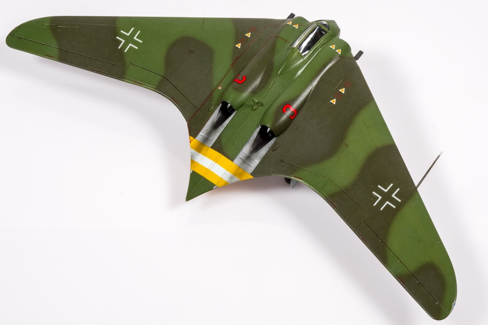 Pro-built 1/72 scale Horten Ho 229 Luft46 Luftwaffe Jet Interceptor | eBay