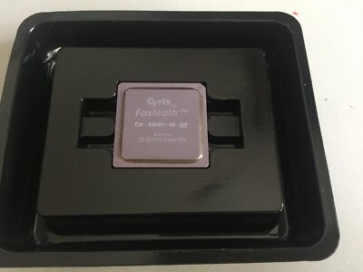 Cyrix FasMath CX-83D87-25-GP 80387 NPU Math Coprocessor For PC Computer ...