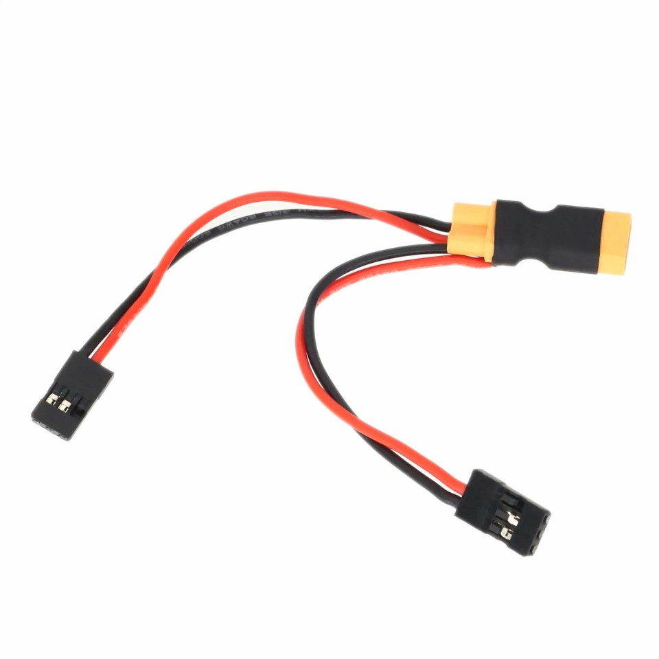 XT30 Male to Female in-line Connector JST JR Futaba Battery Power ...
