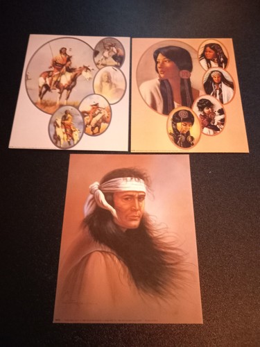 3- 8 X 10" Native American Collage Picture Prints Free Shipping | eBay