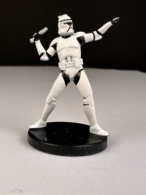 Star Wars Miniatures CLONE WARS Elite Clone Trooper Grenadier 11/40 NEW ...
