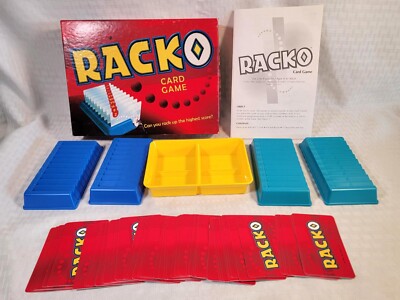 Vintage RACKO Card Game Parker Brothers 1997 - 100% Complete - VGC | eBay