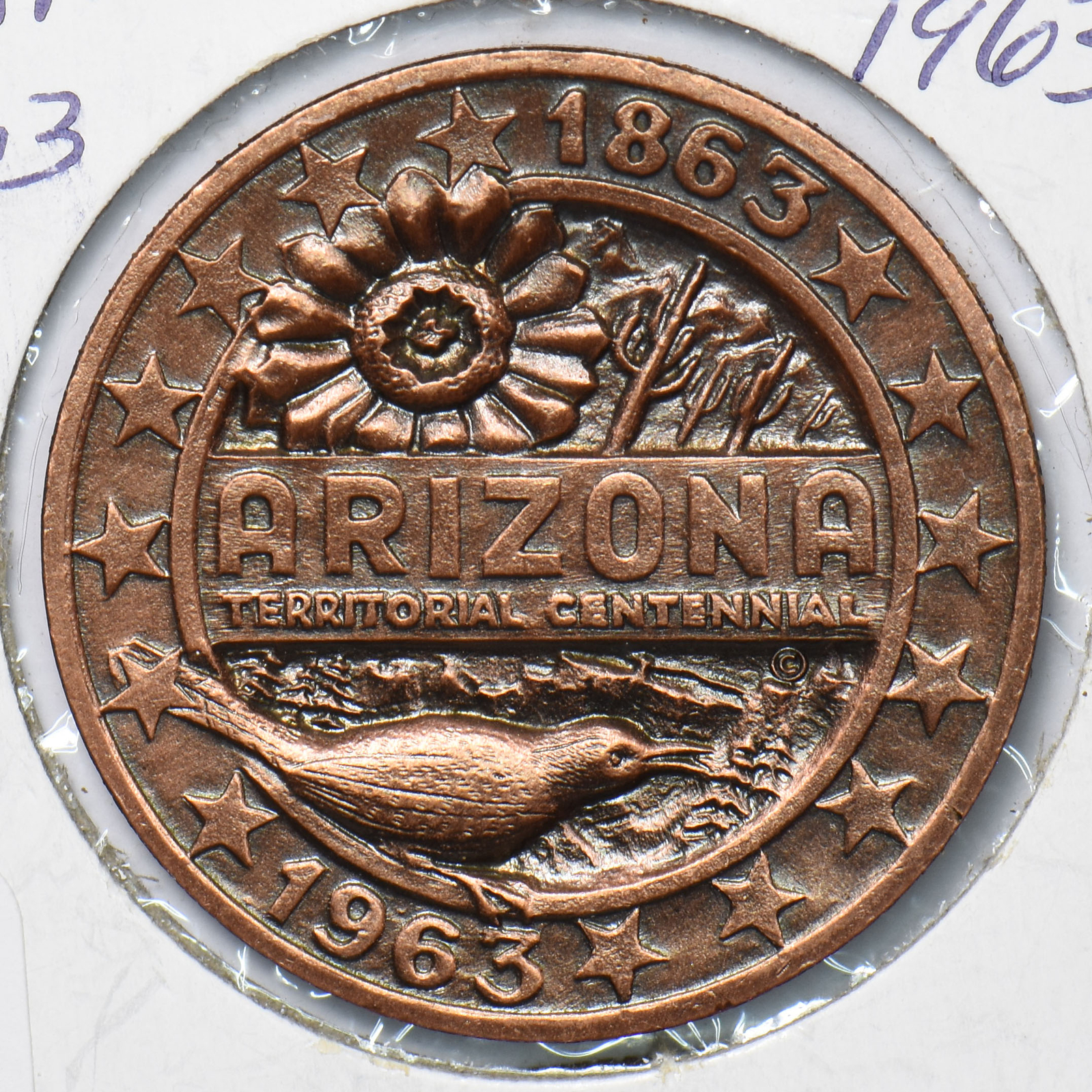 1963 Token Medal - Arizona Centennial 191953 combine shipping | eBay