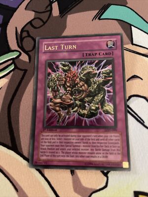 Last Turn - LOD-099 - Ultra Rare - 1st Edition LP YuGiOh! Legacy of ...