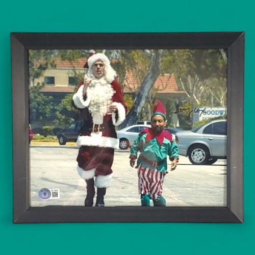 Tony Cox Autographed Bad Santa Photo With Billy Bob Thornton Framed And ...