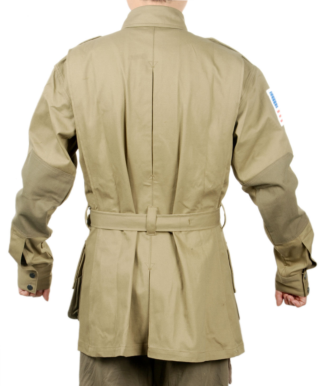 WWII US Army M1942 M42 Airborne Paratrooper Uniform Jumpsuit Jacket ...
