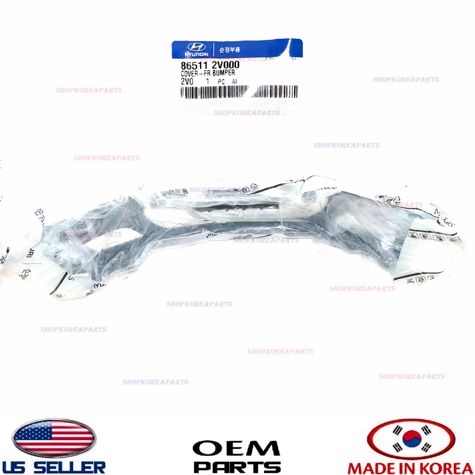 Genuine New Front Bumper Radiator Grille OEM 2012-2017 Hyundai Veloster ...