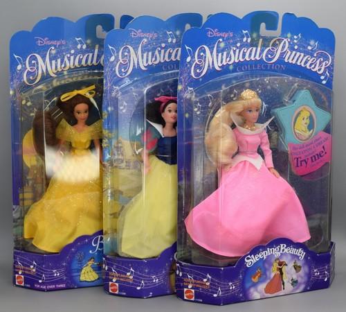 Vintage 1994 Disney’s Musical Princess Collection 3 Doll Lot 90s ...