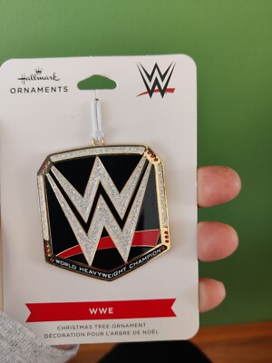 Hallmark WWE Wrestling Christmas Tree Ornament Enamel Metal FLAT | eBay