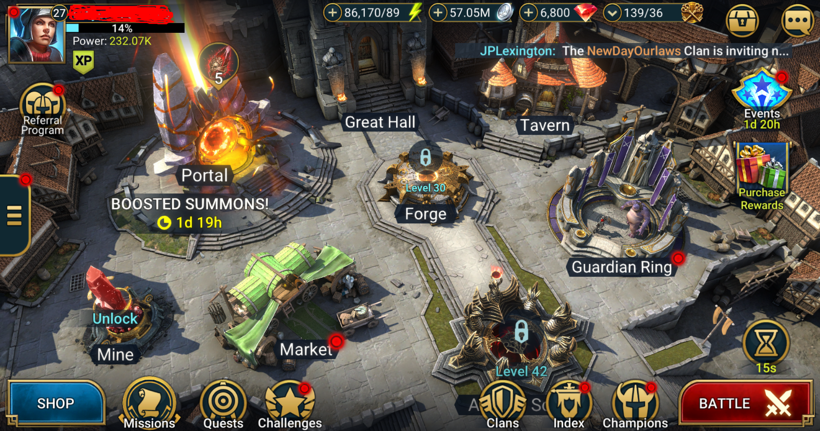 Raid Shadow Legends | Starter Mythical - Toshiro : 86k energy / 22 ...