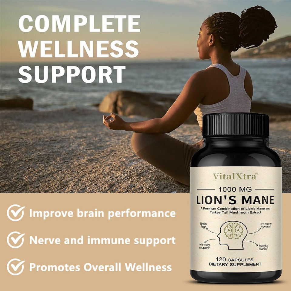 Brain Health Capsule Promote Memory Cognitive Immune Nerve Function 30 ...