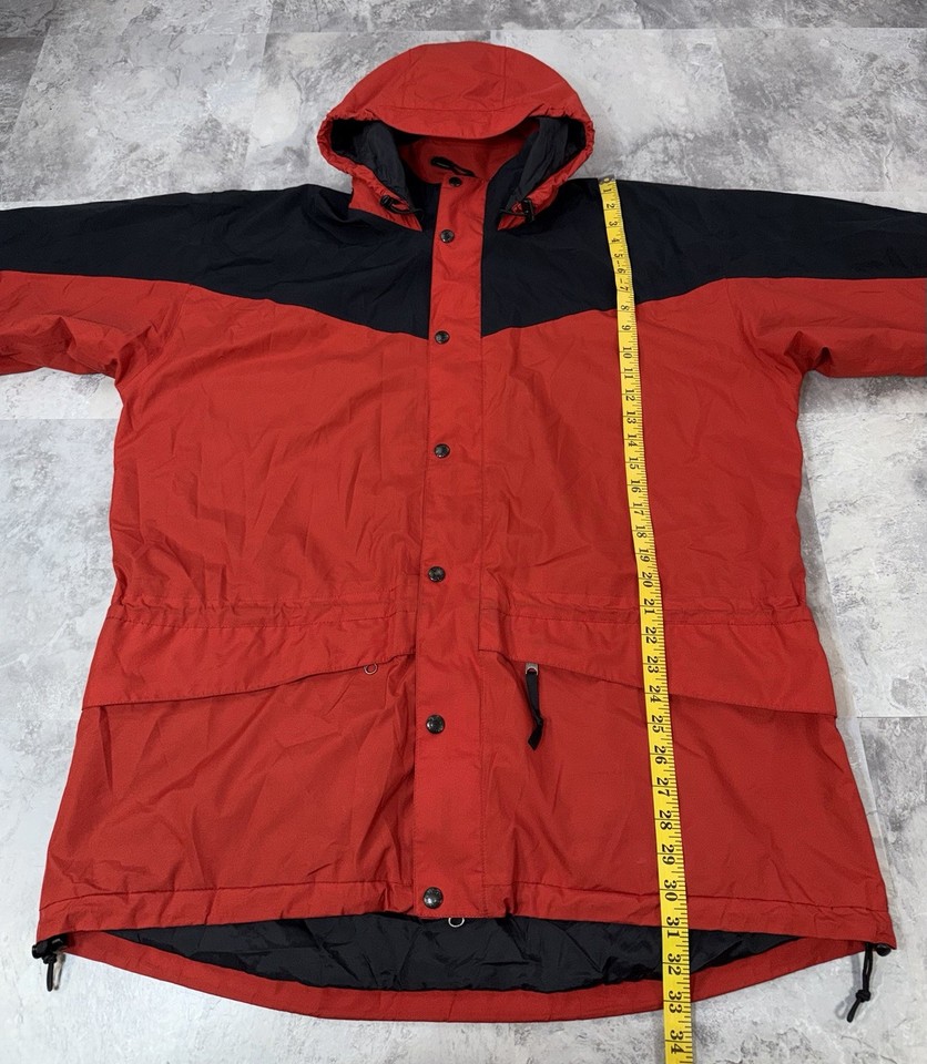 Vintage 90s The North Face Hydroseal Mountain Hooded Ski Jacket Shell ...