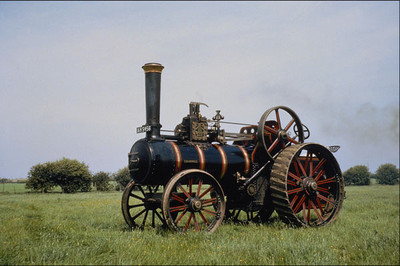 468004 1913 Fowell Traction Engine Holywell Farm A4 Photo Print | eBay UK