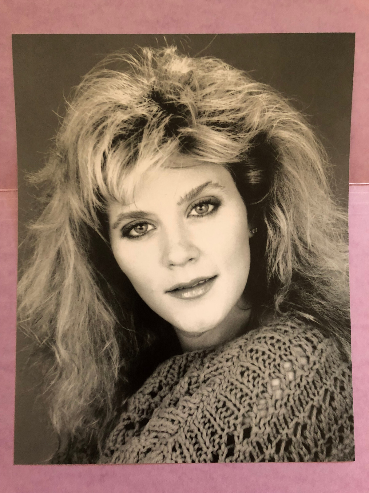 Ginger Lynn Allen original vintage talent agency headshot photo with ...