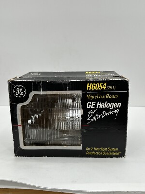 GE H6054 Halogen Headlamp (high/low beam) NIWB Replaces 6052/H6052 | eBay