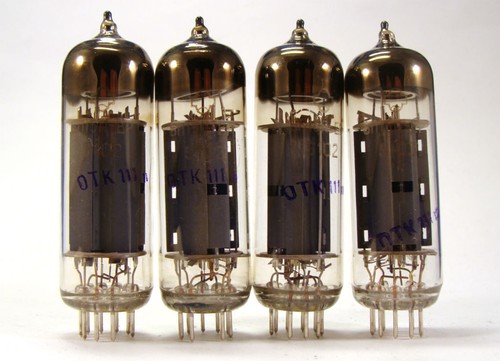 4x 6P15P-ER / EL83 / EL803S / SV83 Soviet Tubes Lot 4pcs NOS Same Date ...