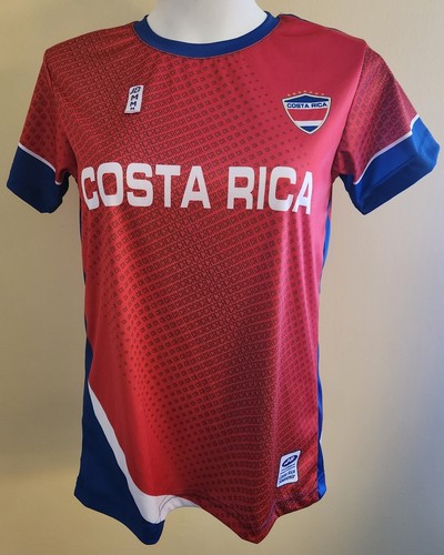 Costa Rica National Team Textiles JB 2012 Soccer Jersey NWT Women's M ...