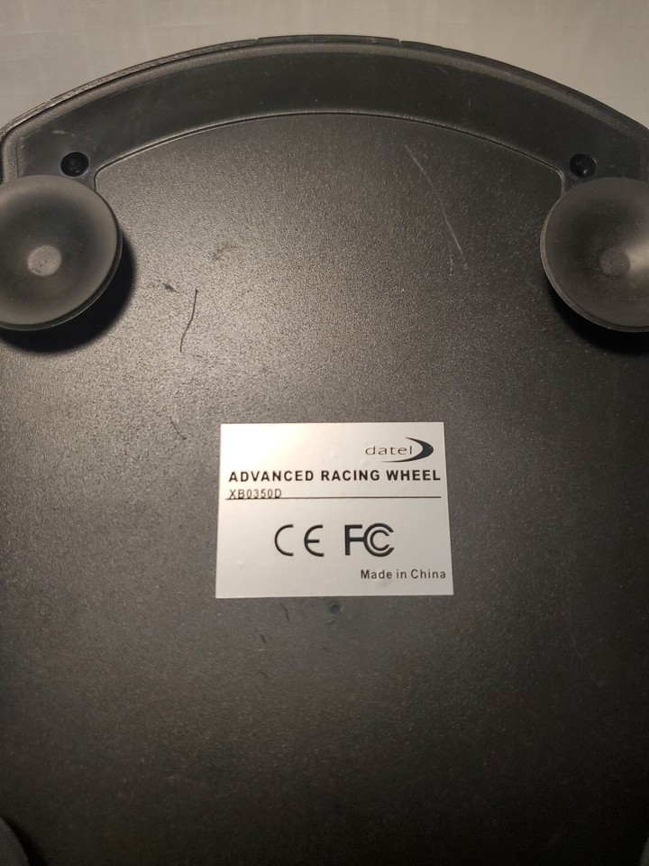 Datel Advanced Racing Wheel Controller, Microsoft Original Xbox Console ...