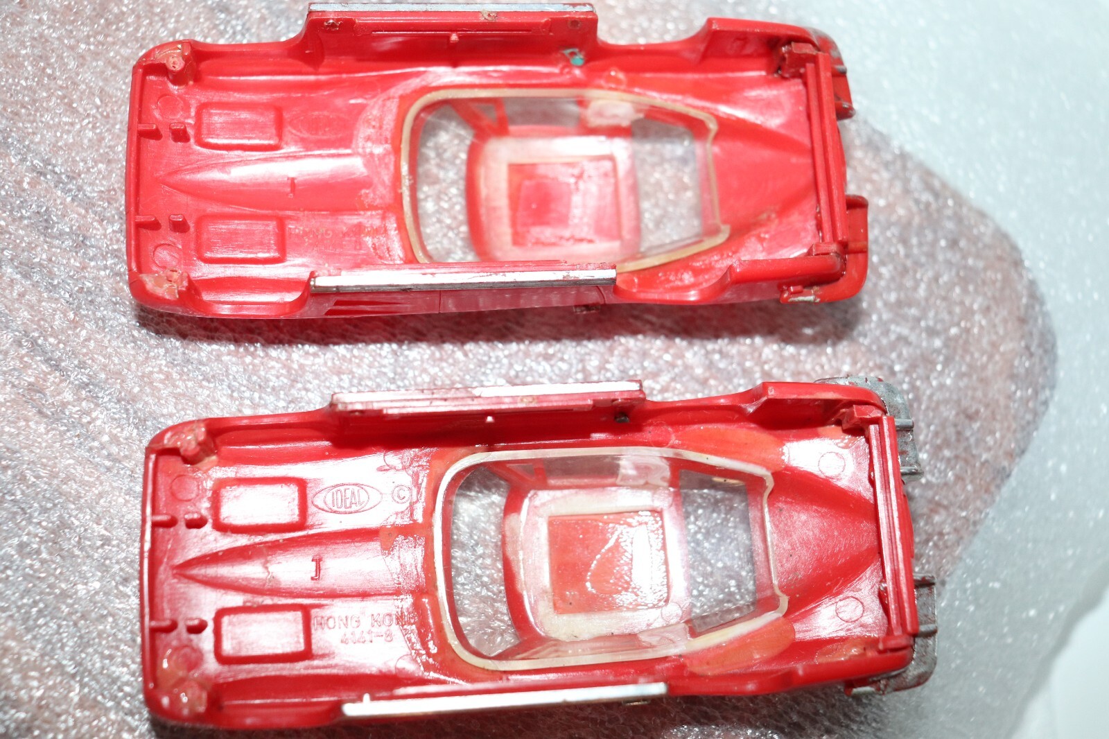 Vintage 1960's Ideal Motorific Corvette Stingray Bodies Only Set of 2 ...