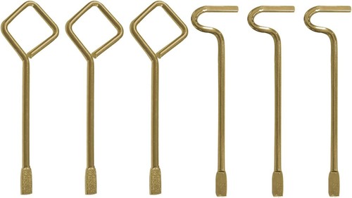 Interior Bedroom Door Key Emergency Key for Bathroom, Solid Key Pin for ...