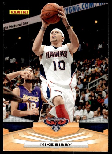2009-10 Panini Basketball Card Mike Bibby Atlanta Hawks #109 | eBay