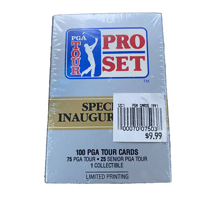 1990 Pro Set PGA Tour Special Inaugural Golf Card Box Set Factory ...