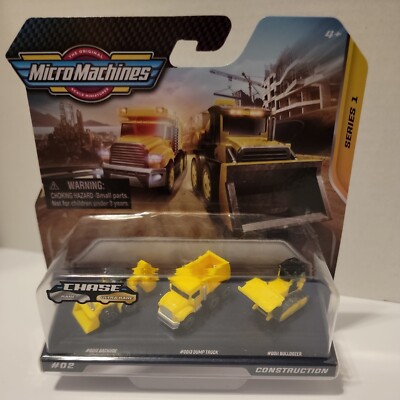 Hasbro Micro Machines Starter Pack Series 1 #02 Construction Set - New ...