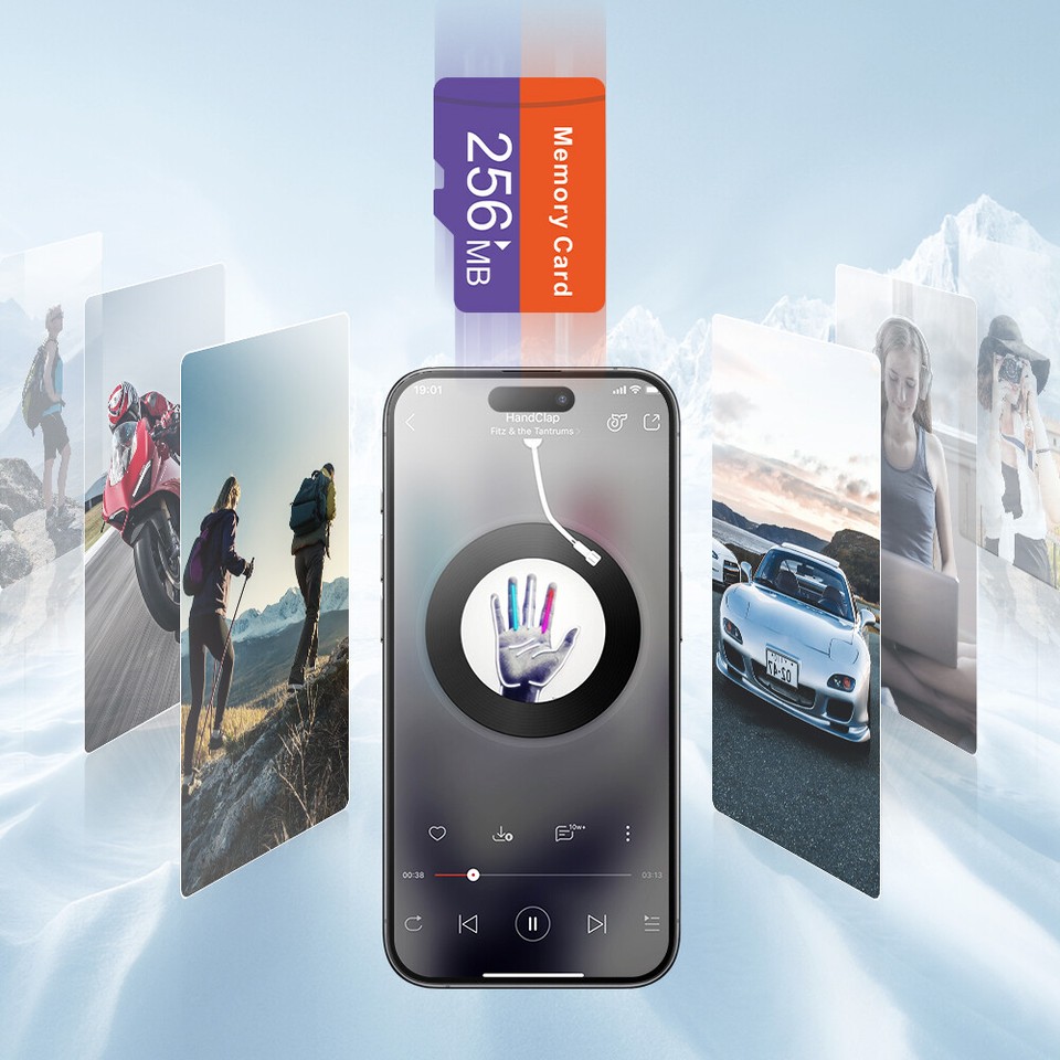 Lot Pack 256MB Micro SD Card Memory Card Secure Digital Flash Memory TF ...