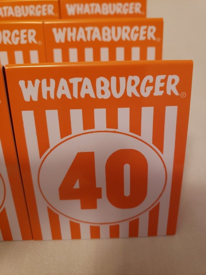 Individual WHATABURGER Restaurant Table Tent Numbers - Modern Glossy | eBay