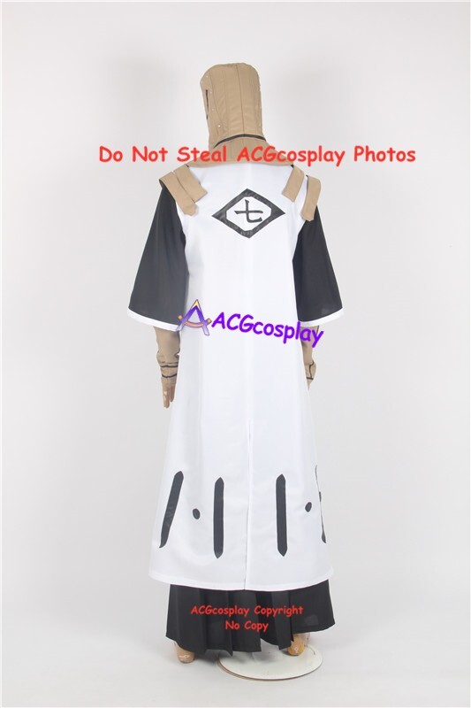 Bleach 7th Division Captain Komamura Sajin Cosplay Costume include ...