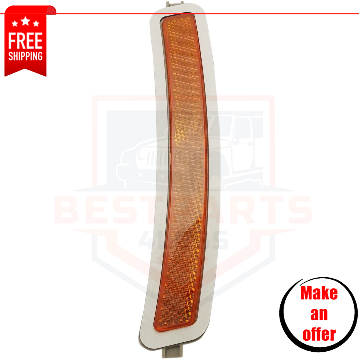 Front Bumper Reflector 63147349127 left side CAPA for 2017-2020 BMW ...