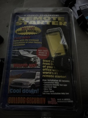 Bulldog Security Long Range Remote Vehicle Starter System 737676000828 ...