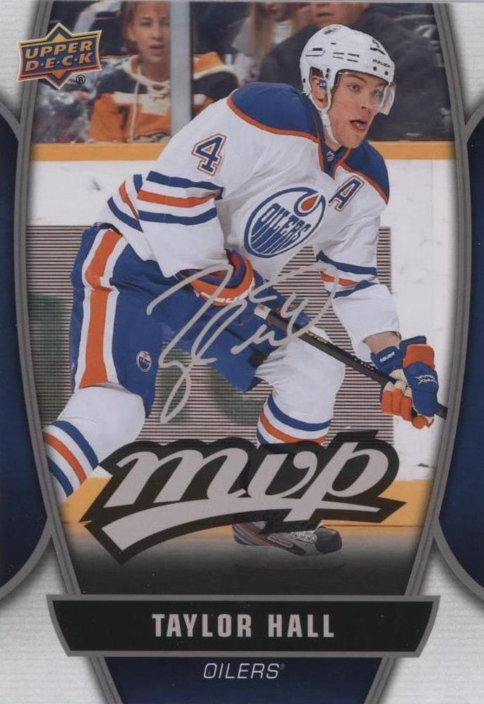 2013-14 Upper Deck - Mvp Taylor Hall #4 Oversized for sale online | eBay