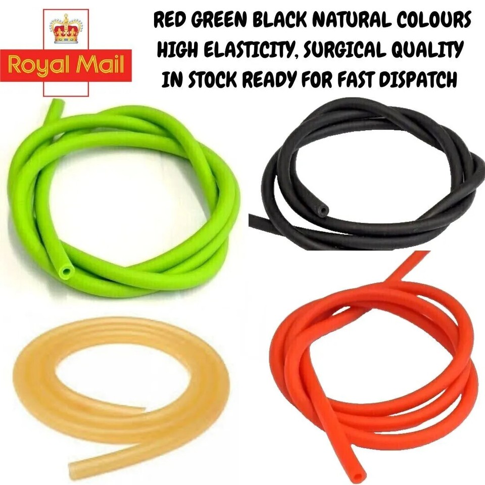 Catapult Surgical Latex Tube Natural Rubber Pipe Hose Elastic Slingshot ...